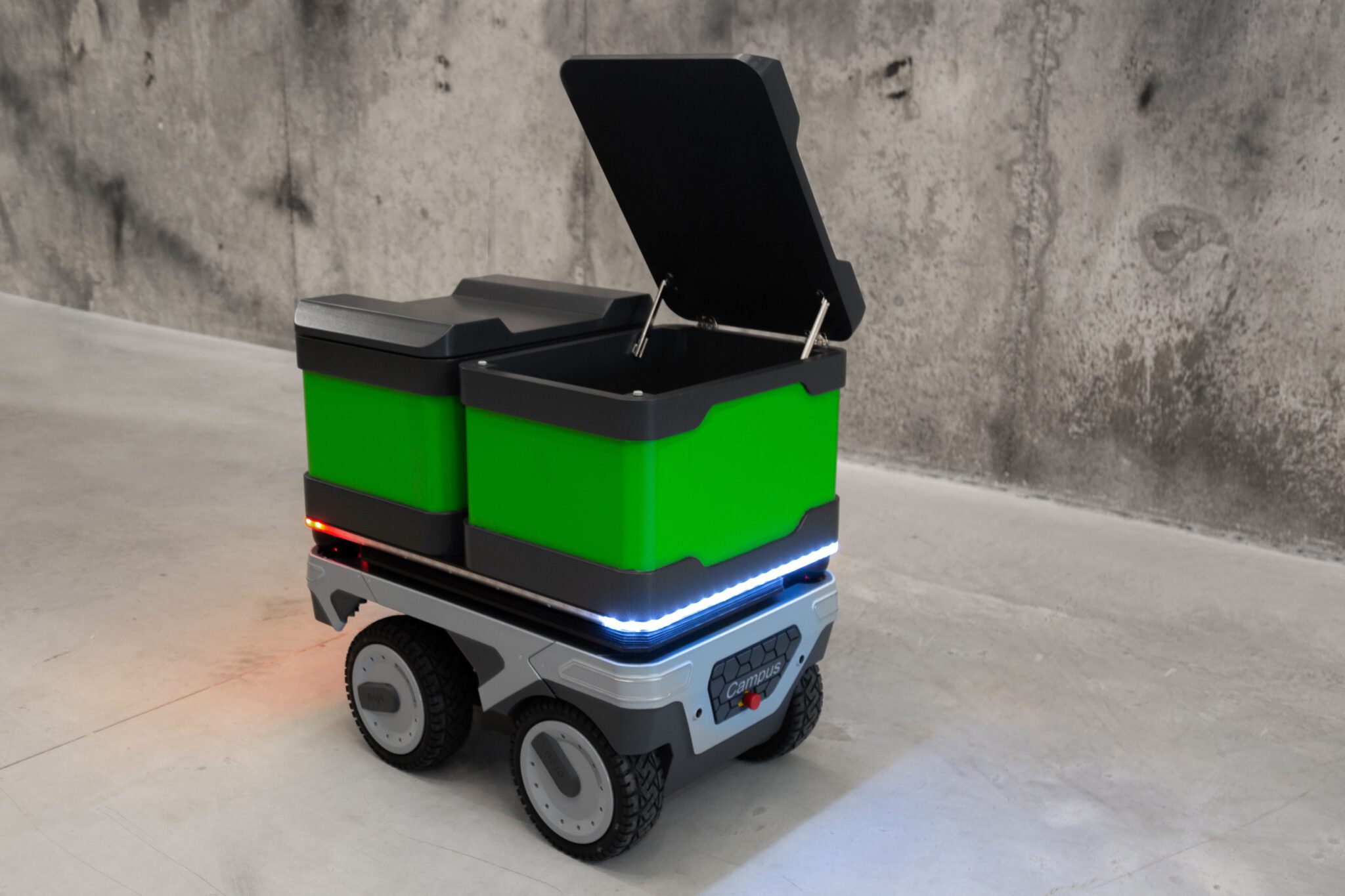 Erster in Deutschland entwickelter autonomer Roboter liefert Pakete ...